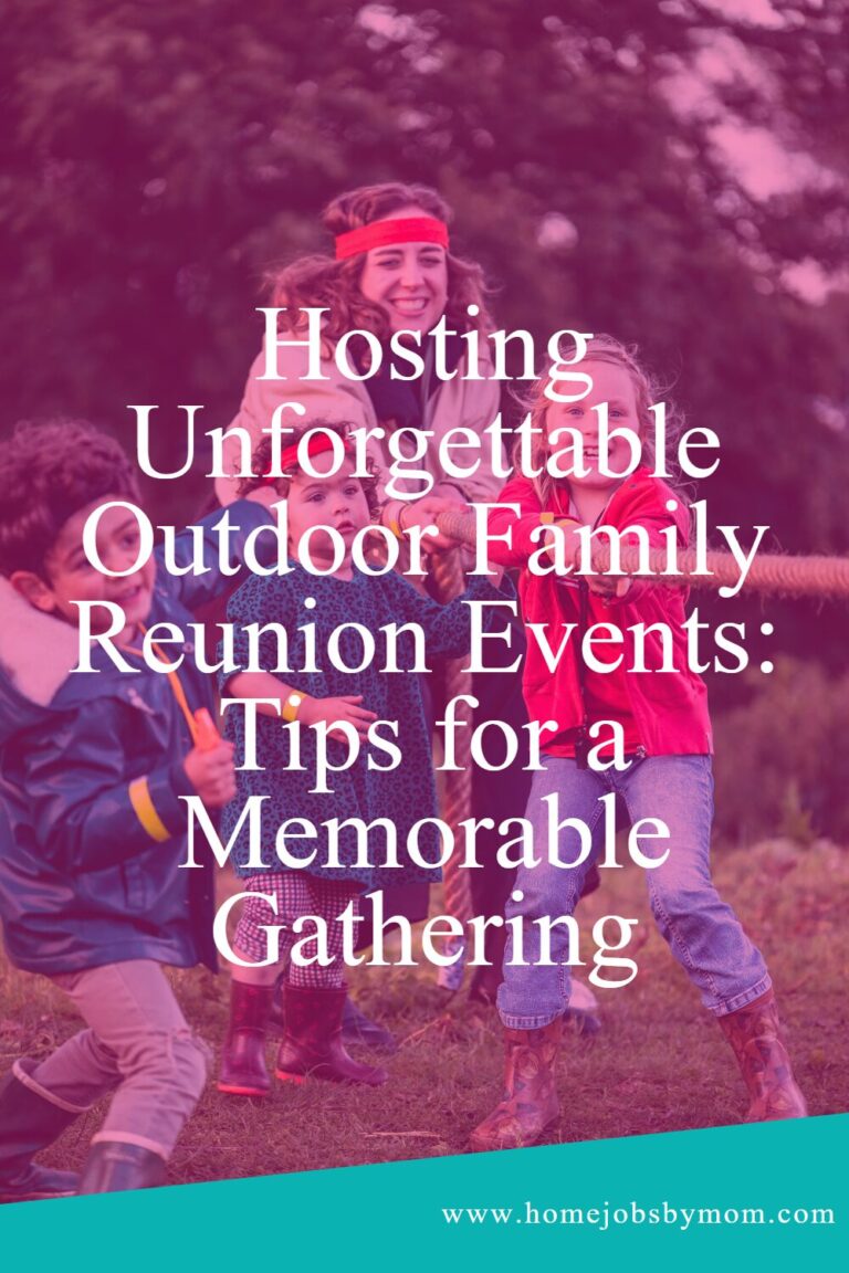 Hosting Unforgettable Outdoor Family Reunion Events: Tips For A ...